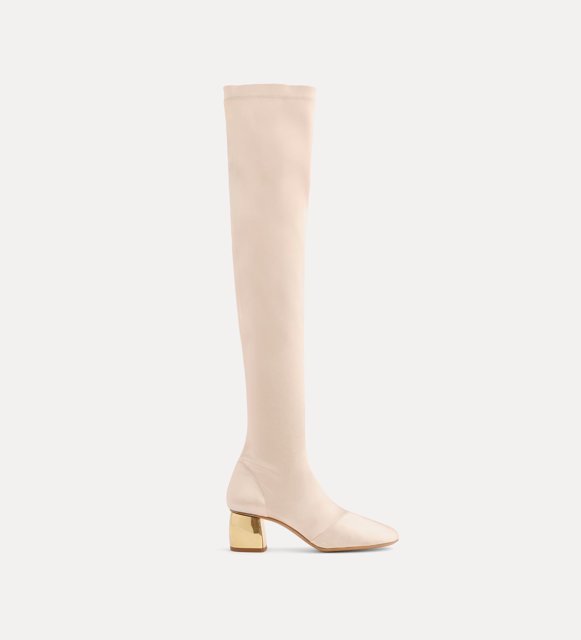 tall boot in satin phard | forte_forte