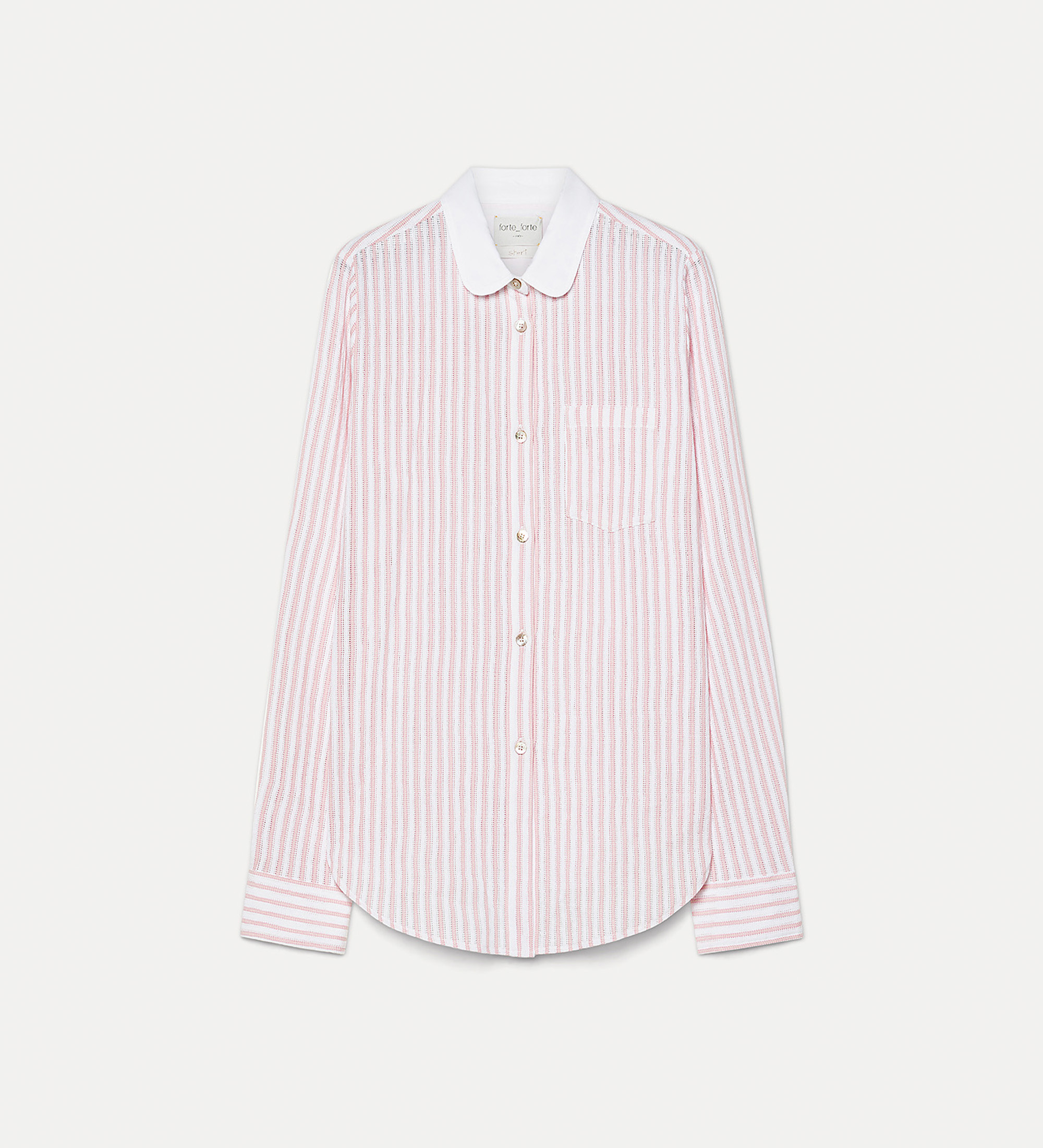 camicia regular giro inglese cotton candy | forte_forte