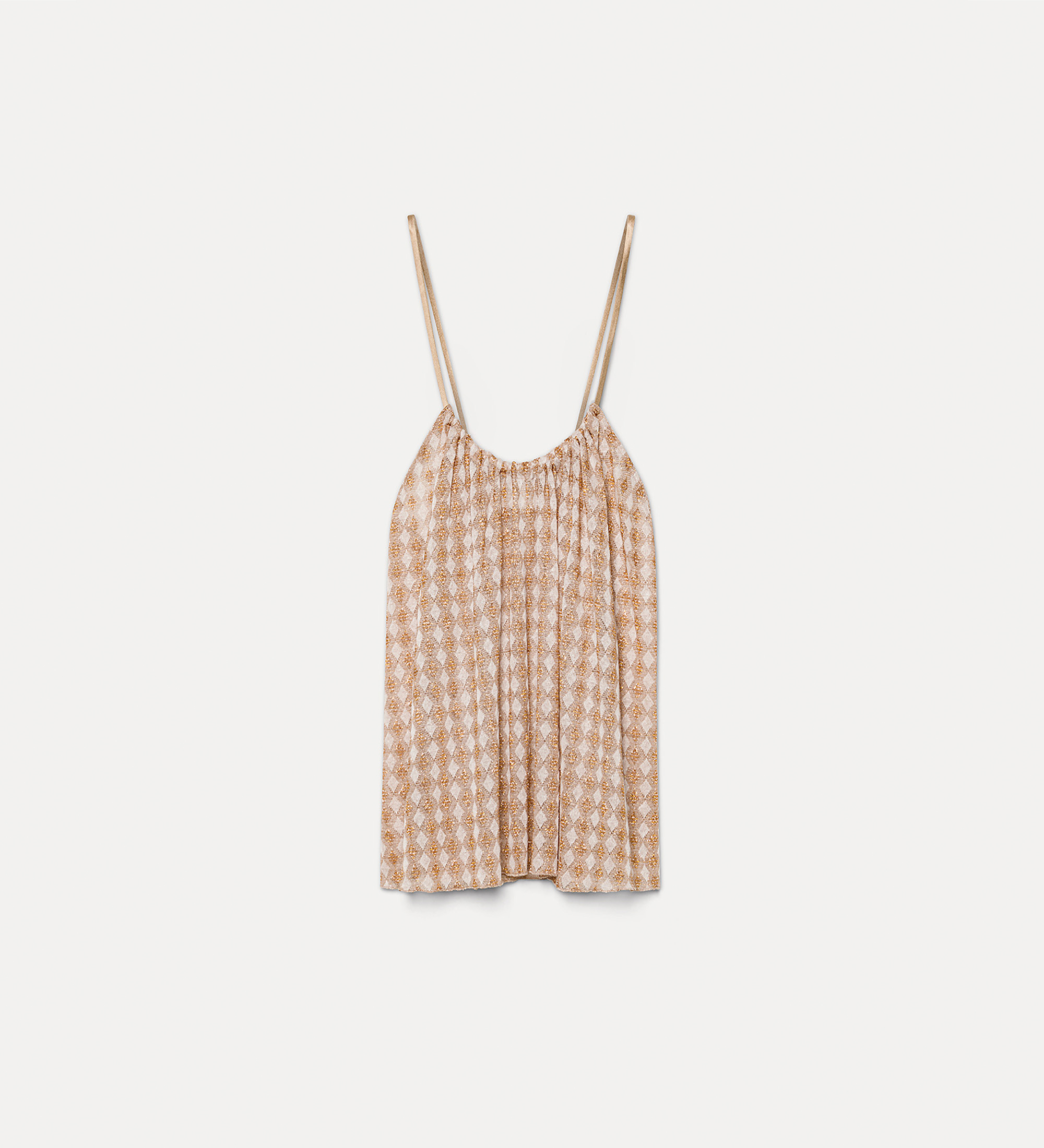 elegant top in diamond jersey alba | forte_forte